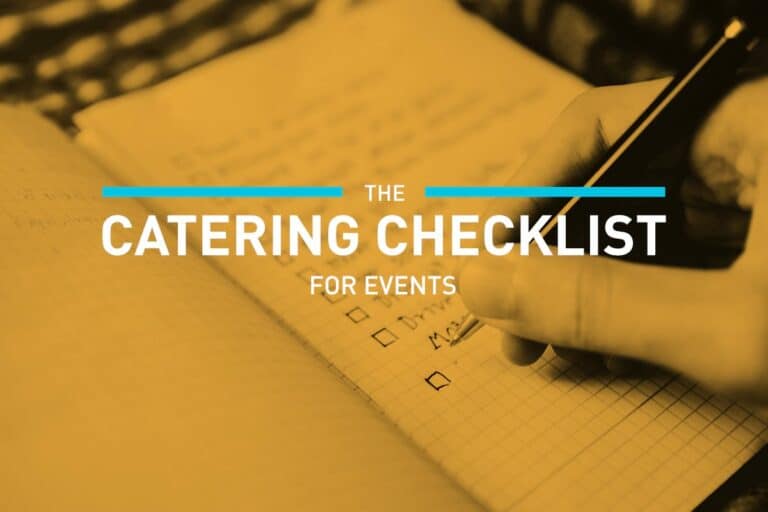 The Catering Checklist for Events