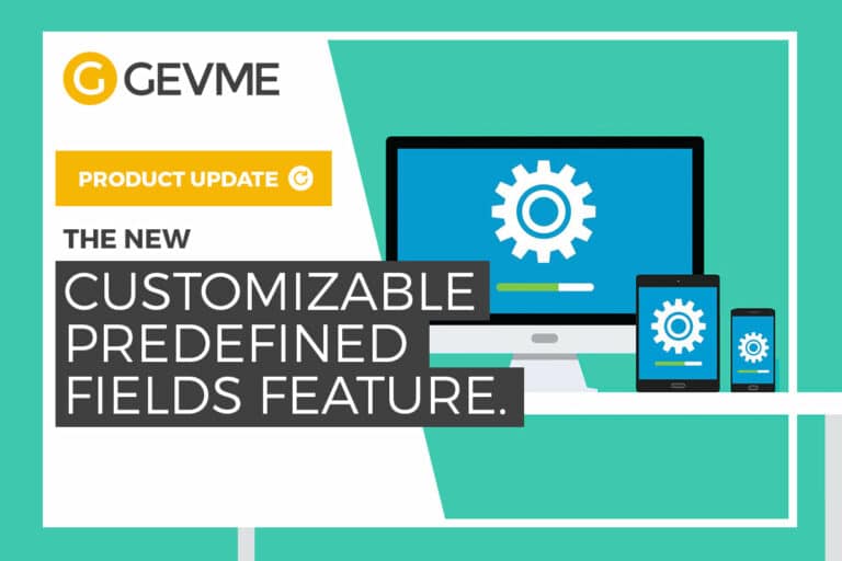 Customizable Predefined Fields from Gevme