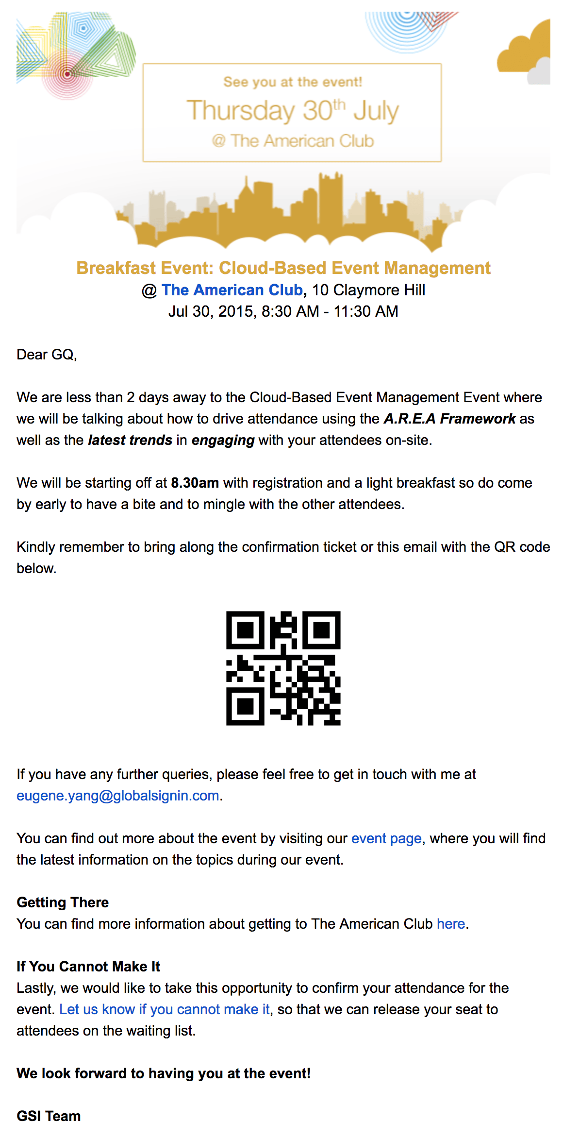 How to Build a Successful Event Reminder Email