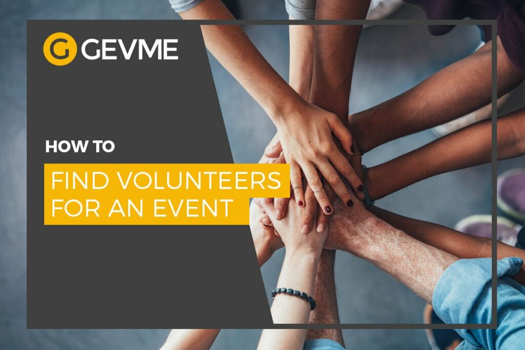 How to Find Volunteers for an Event