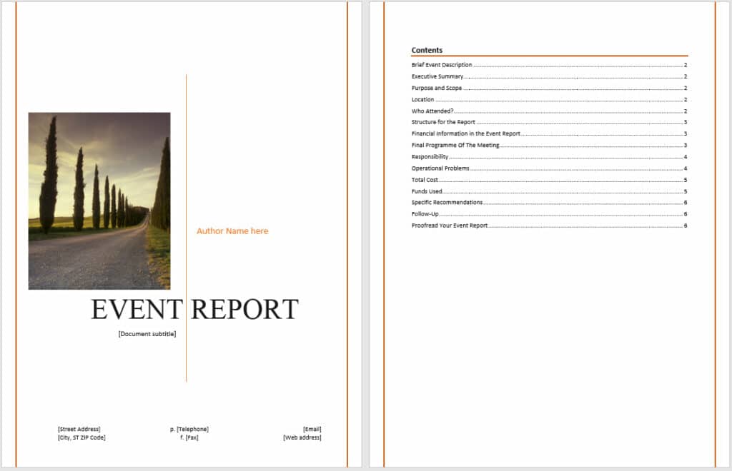 How To Write A Post Event Report To Get Actionable Insights GEVME