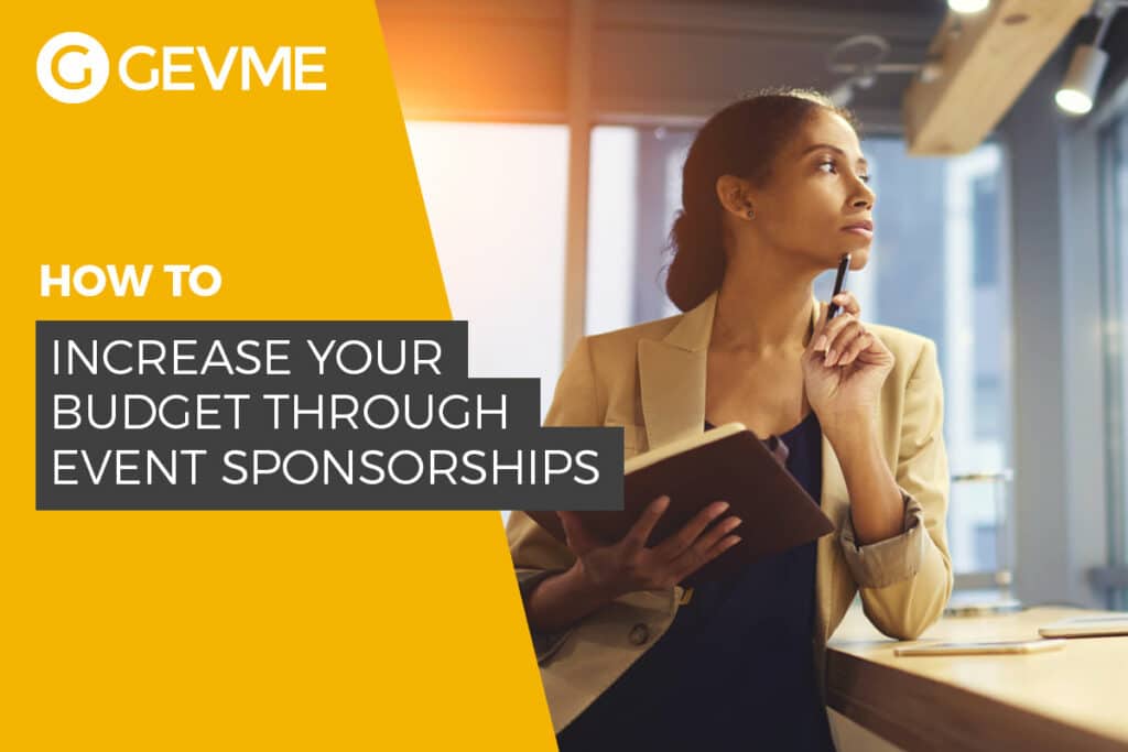 How to increase your event budget through sponsorships