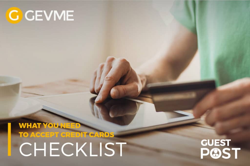 What You Need To Accept Credit Cards Checklist