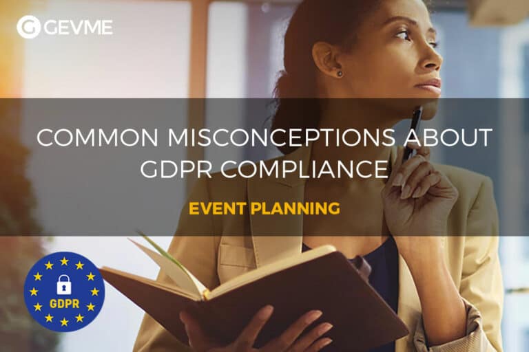 Common Misconceptions about GDPR in Event Planning
