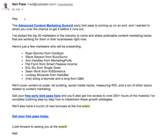 5 Best Event Invitation Email Examples GEVME