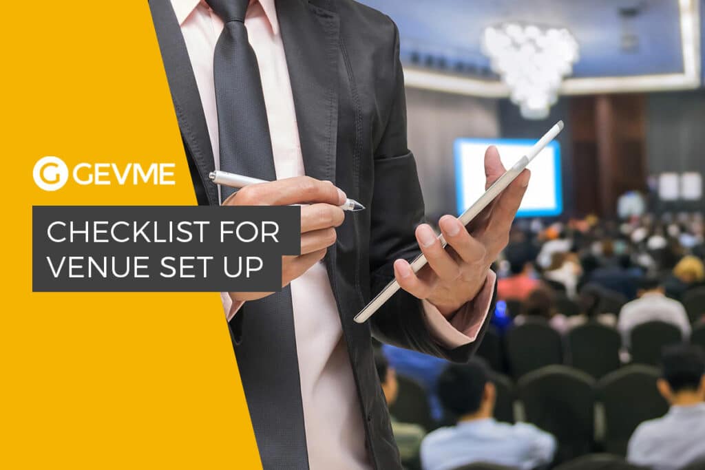 How to Prepare a Venue for an Event - Gevme
