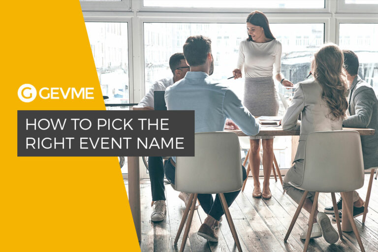 How to Come Up With Event Names - Gevme