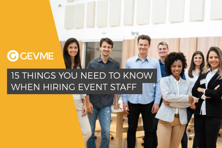 15 Things You Need to Know When Hiring Event Staff - Gevme