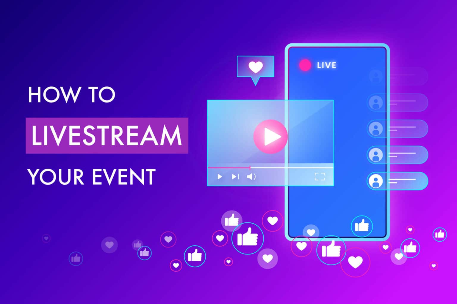How to Livestream an Event in 2020 | Gevme
