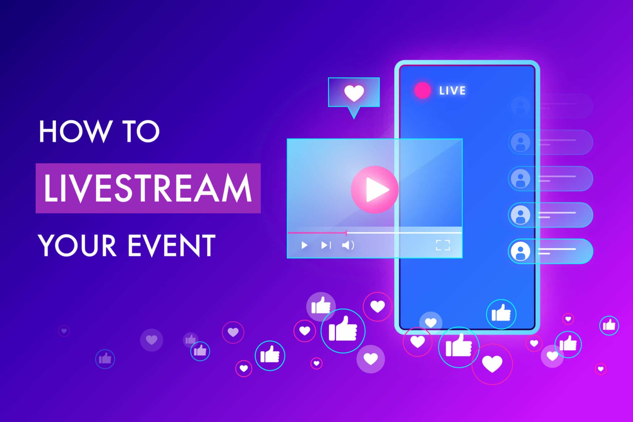 How to Livestream an Event in 2020 | Gevme