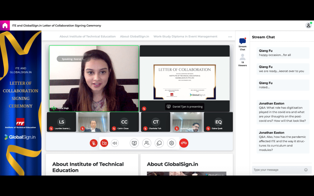 Reimagining signing ceremonies through Gevme Live