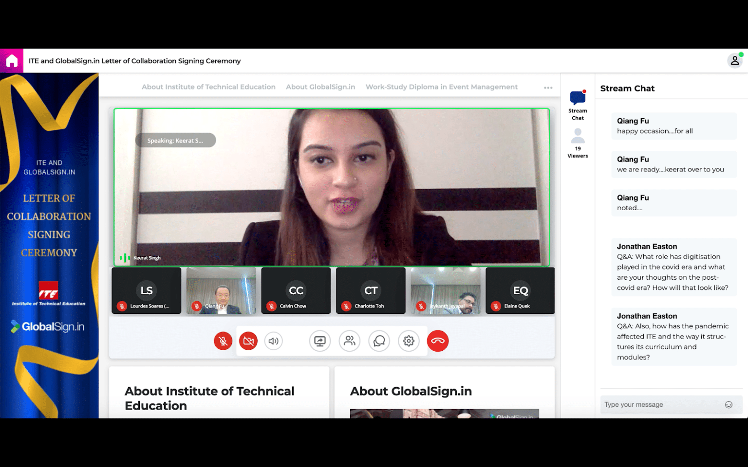 Reimagining signing ceremonies through Gevme Live