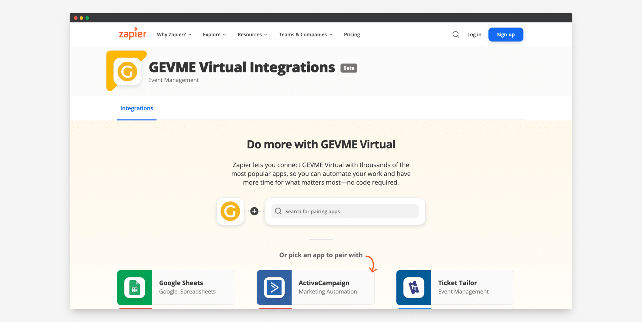 Introducing Integrations for Gevme Virtual - Gevme