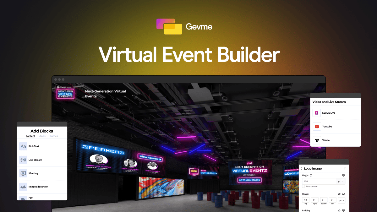Virtual Event Management System for All Formats | Gevme