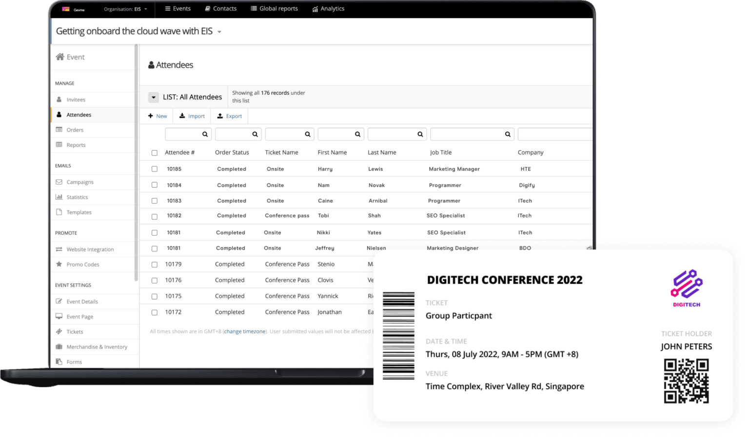 Registration - Gevme