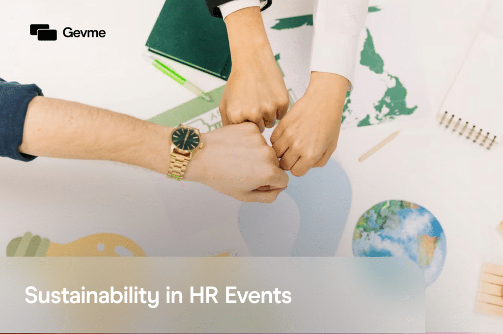 Sustainability in HR Events - Gevme