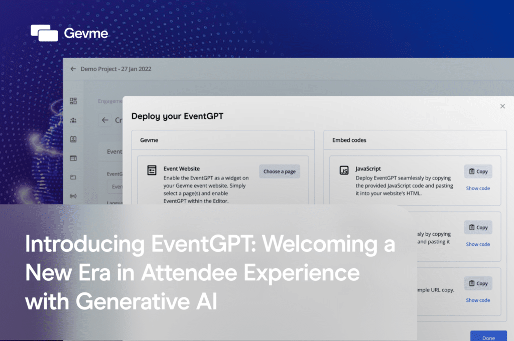 Introducing EventGPT: Welcoming a New Era in Attendee Experience with ...