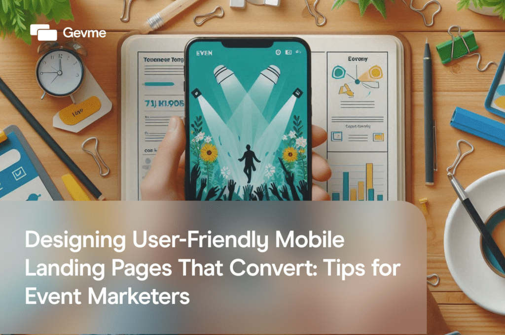 User-Friendly Mobile Landing Pages for Event Marketing Success