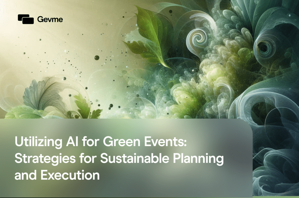 AI-Powered Sustainable Event Management for a Greener Future