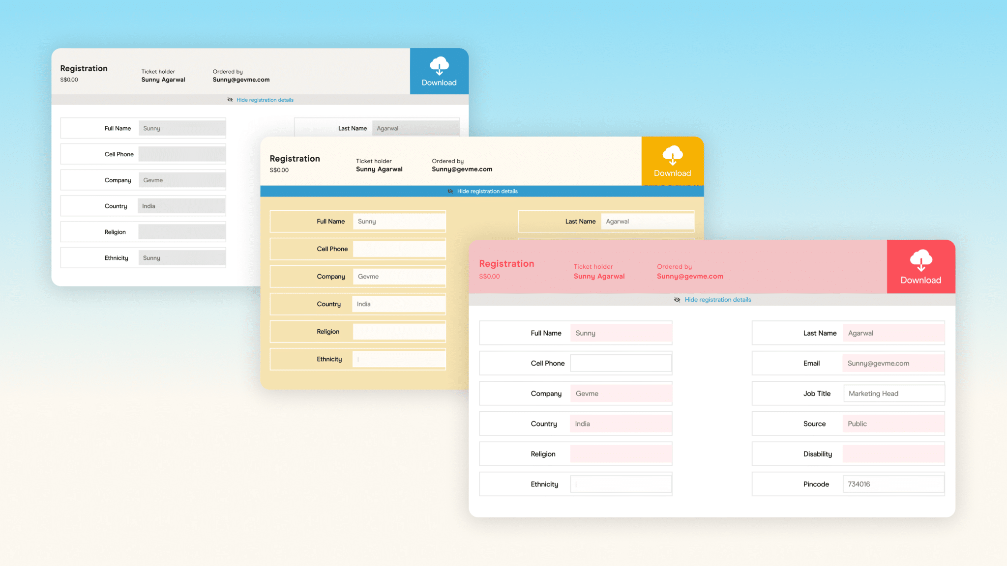 Online Event Registration System: Product Updates | Gevme