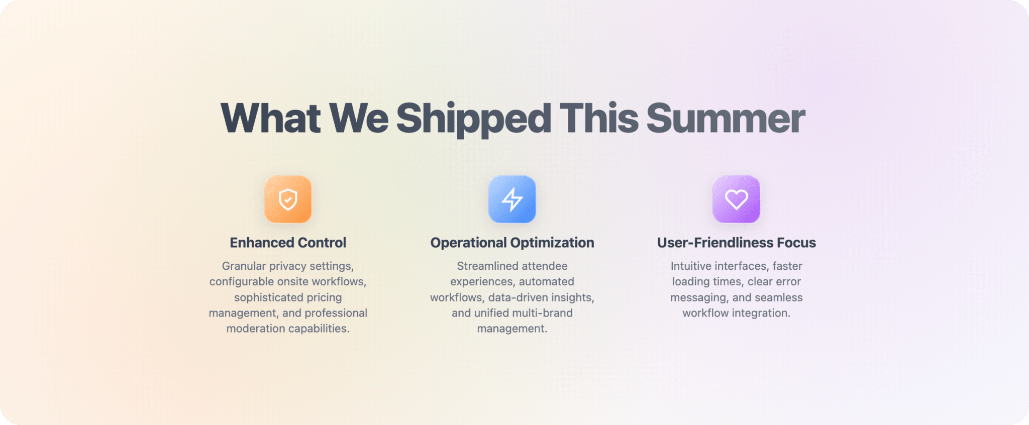 Online Event Registration System: Product Updates | Gevme