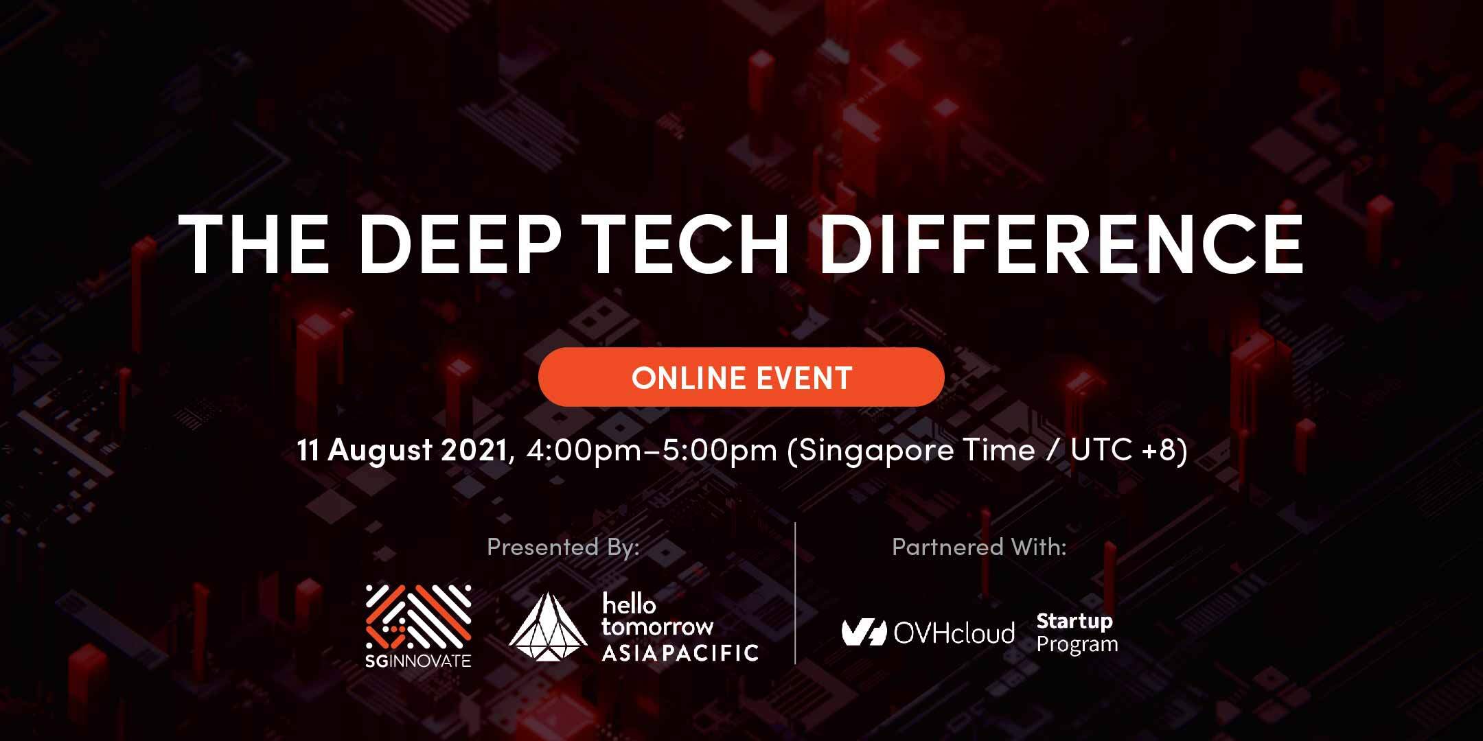 The Deep Tech Difference | SGInnovate