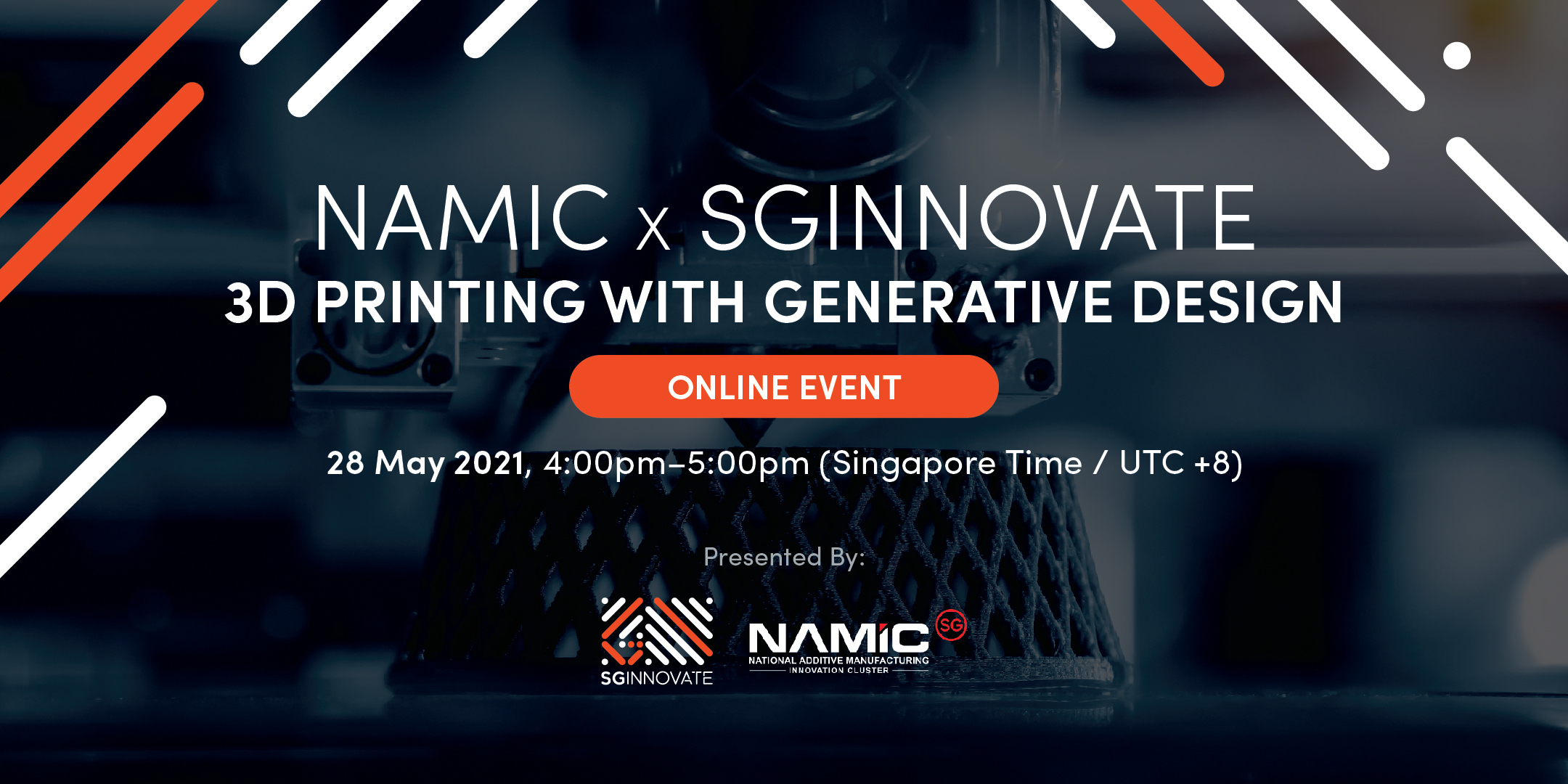 NAMIC x SGInnovate: 3D Printing with Generative Design | SGInnovate