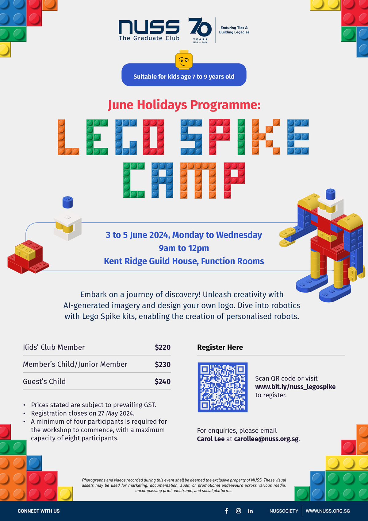 JUNE Holidays Special: Lego Spike Camp GEVME