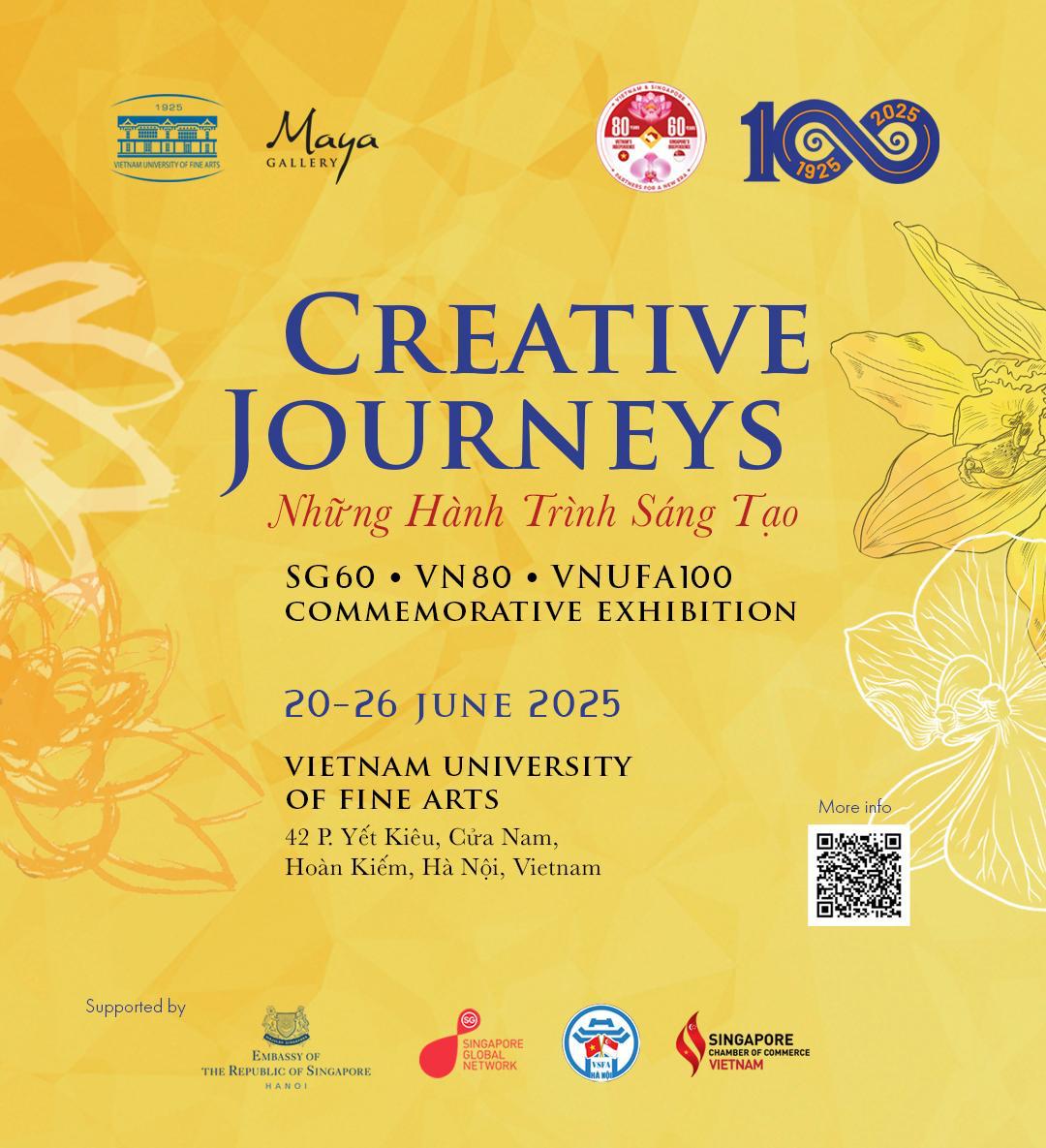 Opening of “Creative Journeys” Art Exhibition, 20 June '25, HANOI GEVME