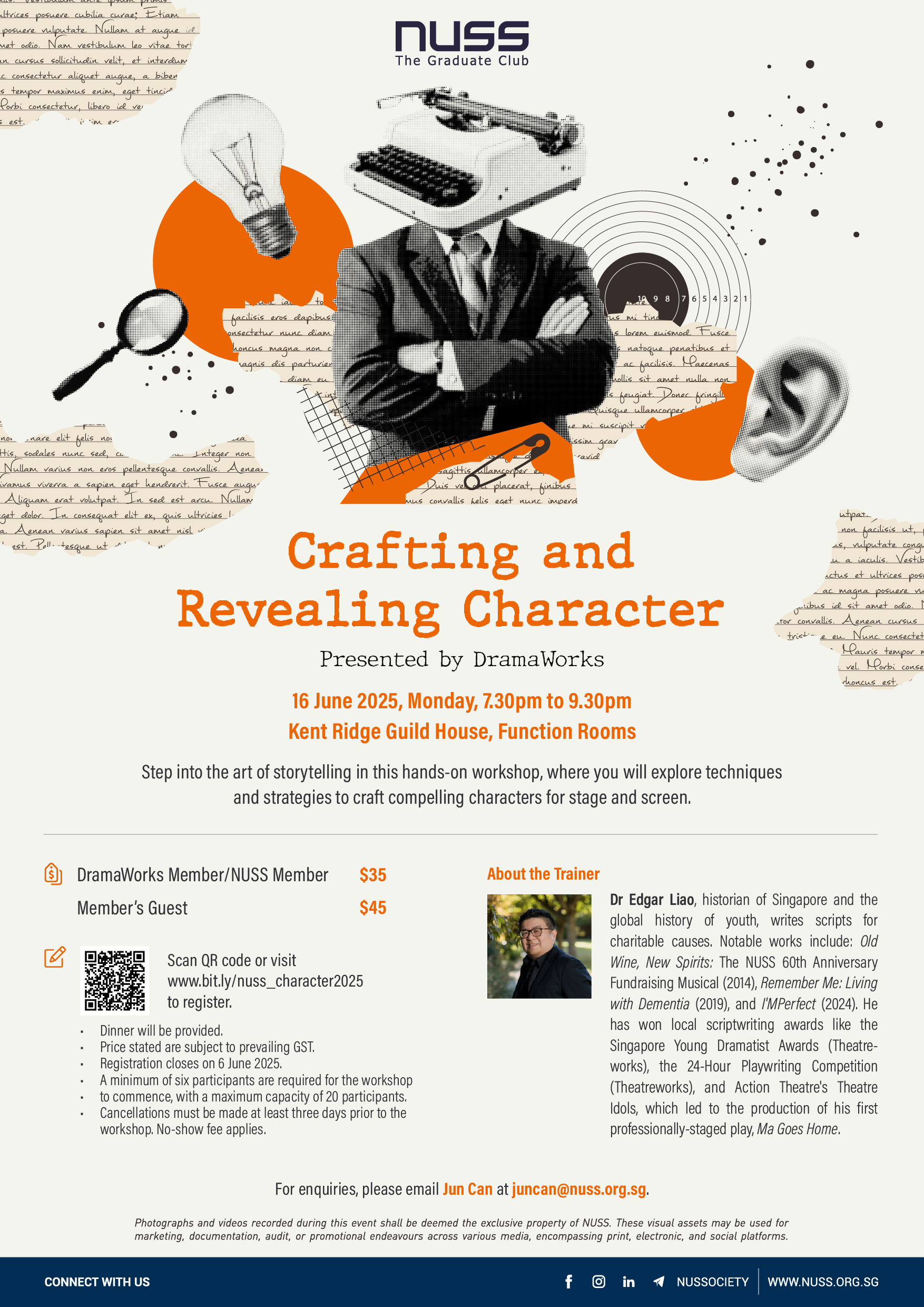 Crafting and revealing Character by DramaWorks GEVME