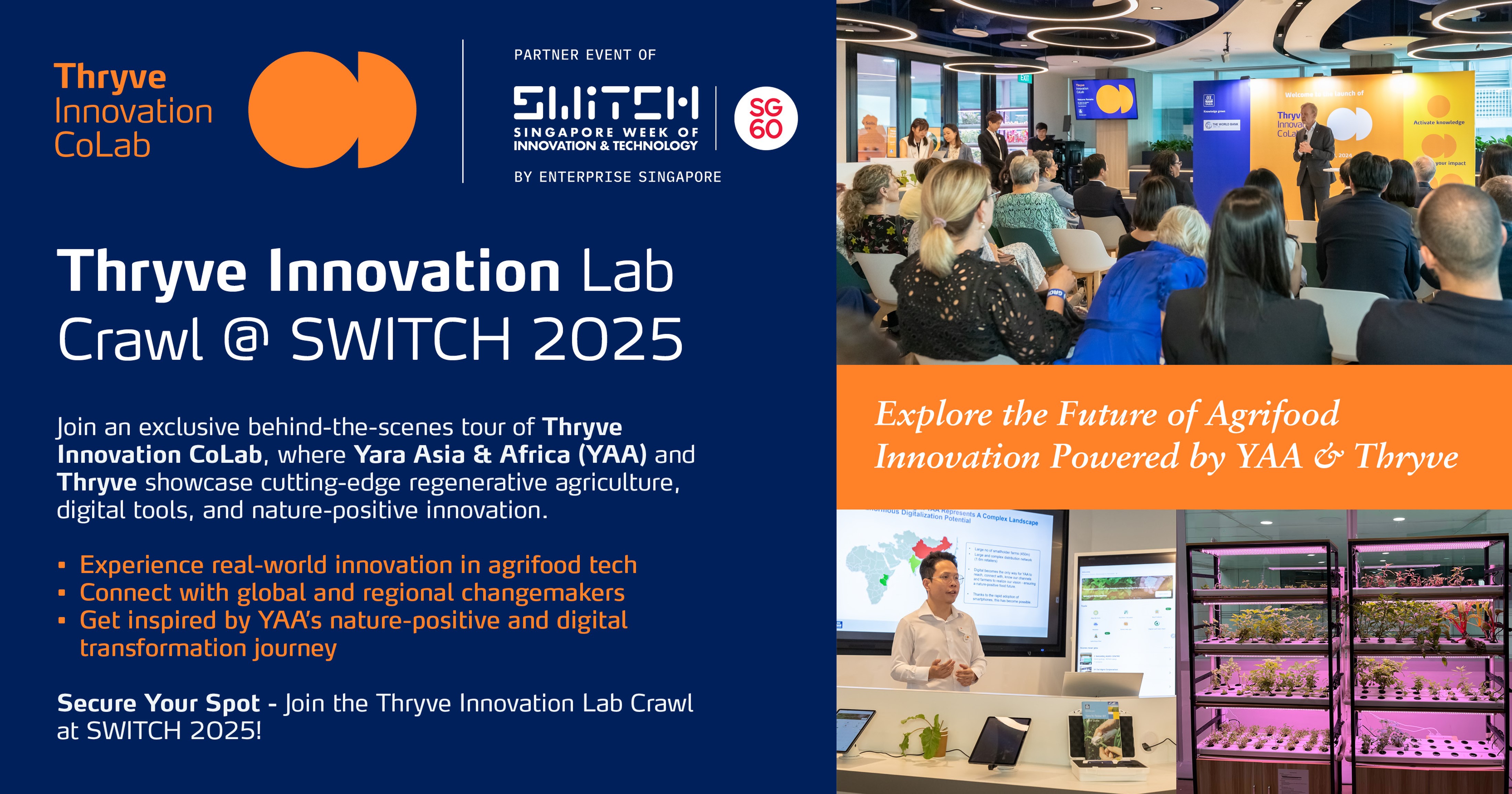 Lab Crawl @ Thryve Innovation CoLab GEVME