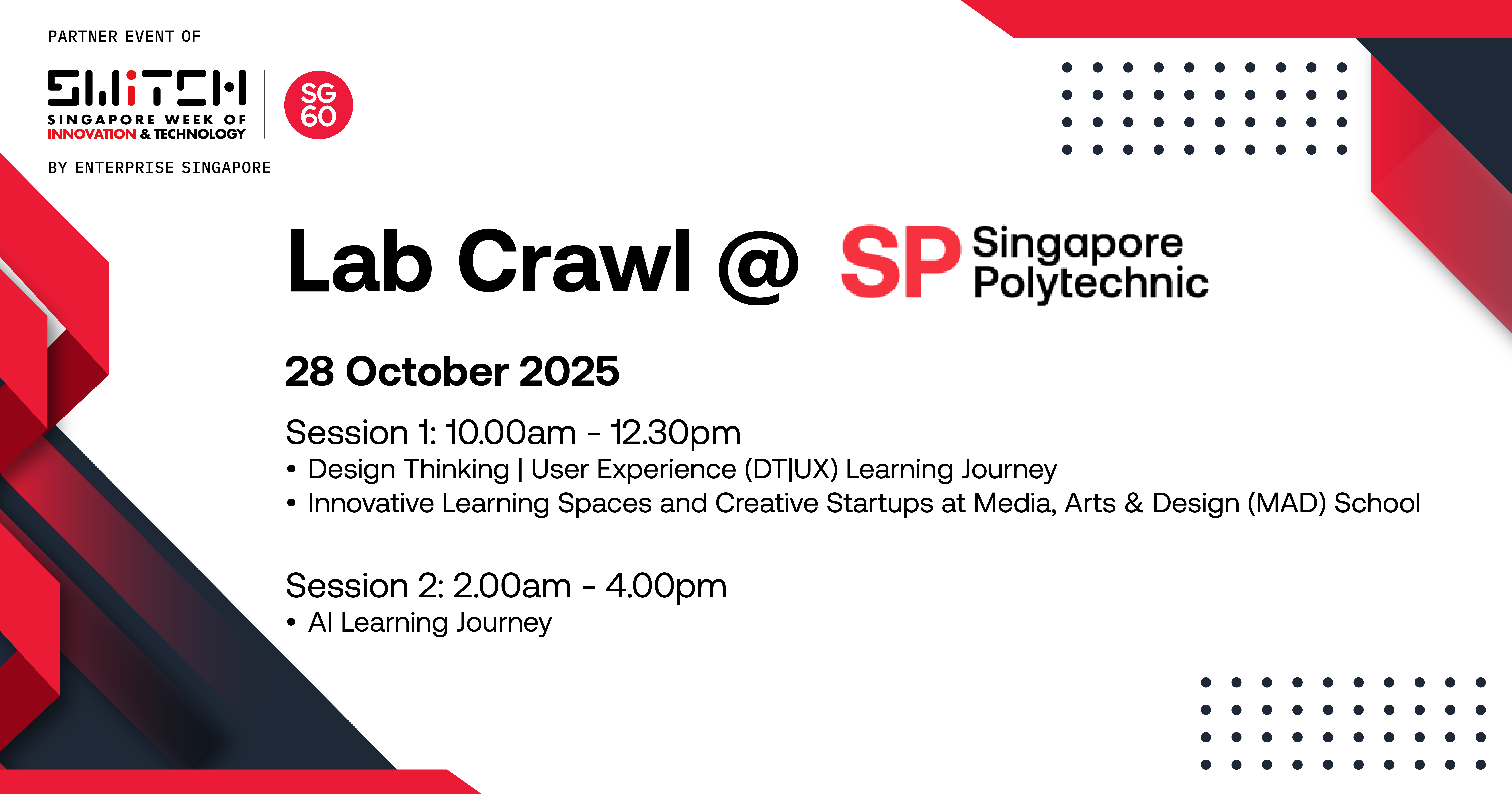 Lab Crawl @ Singapore Polytechnic GEVME
